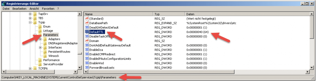 Default TTL - Time to Live