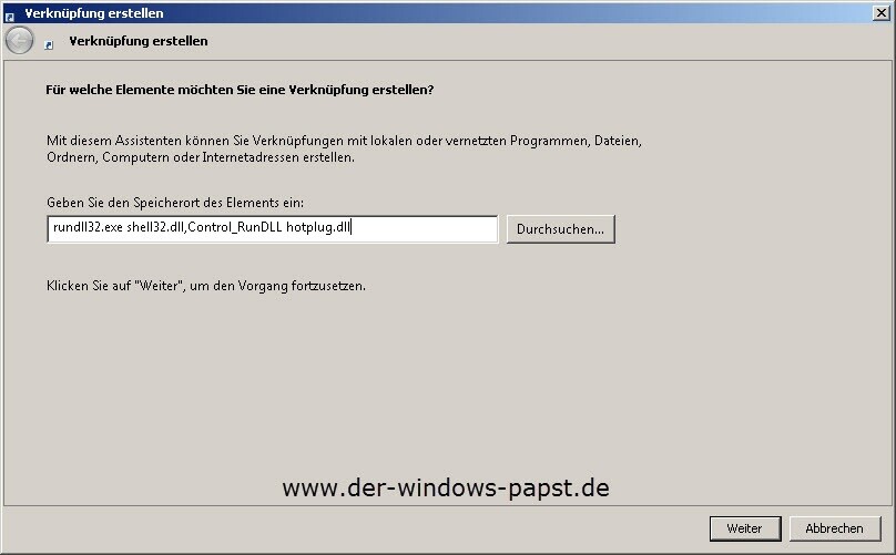 Hardware sicher entfernen - Der Windows Papst