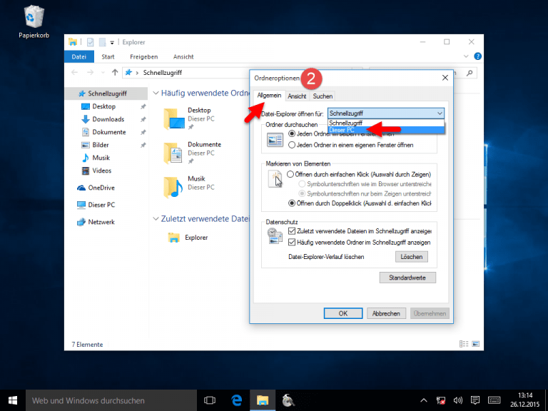 Windows 10 Explorer mit Laufwerksansicht starten - Der Windows Papst ...