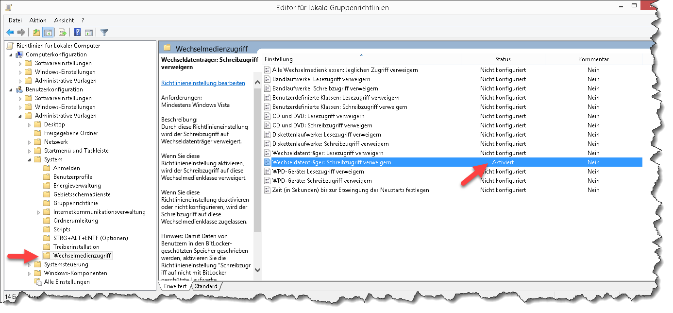 Wechseldatenträger Schreibzugriff verweigern - Der Windows Papst - IT ...