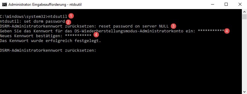 Active Directory Wiederherstellungskennwort zurücksetzen - Der Windows ...