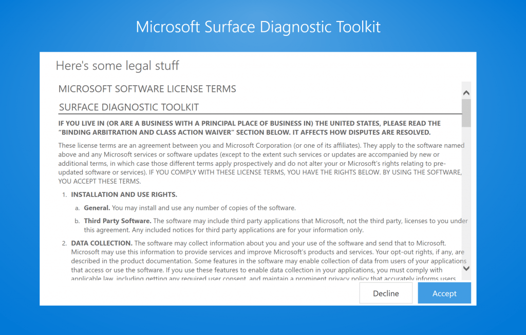 Surface Diagnose Tool SDT - Der Windows Papst - IT Blog Walter