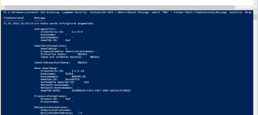 Anmeldeversuche überwachen und mit der Powershell auswerten - Der ...