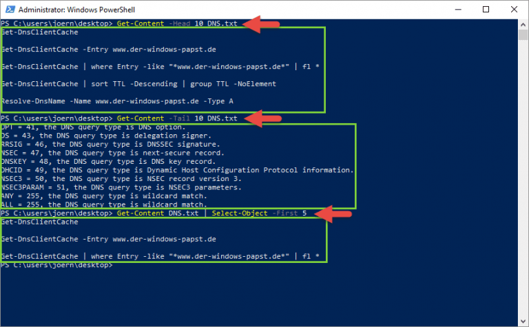 Powershell File - Inhalt einer Textdatei suchen - Der Windows Papst - IT Blog Walter