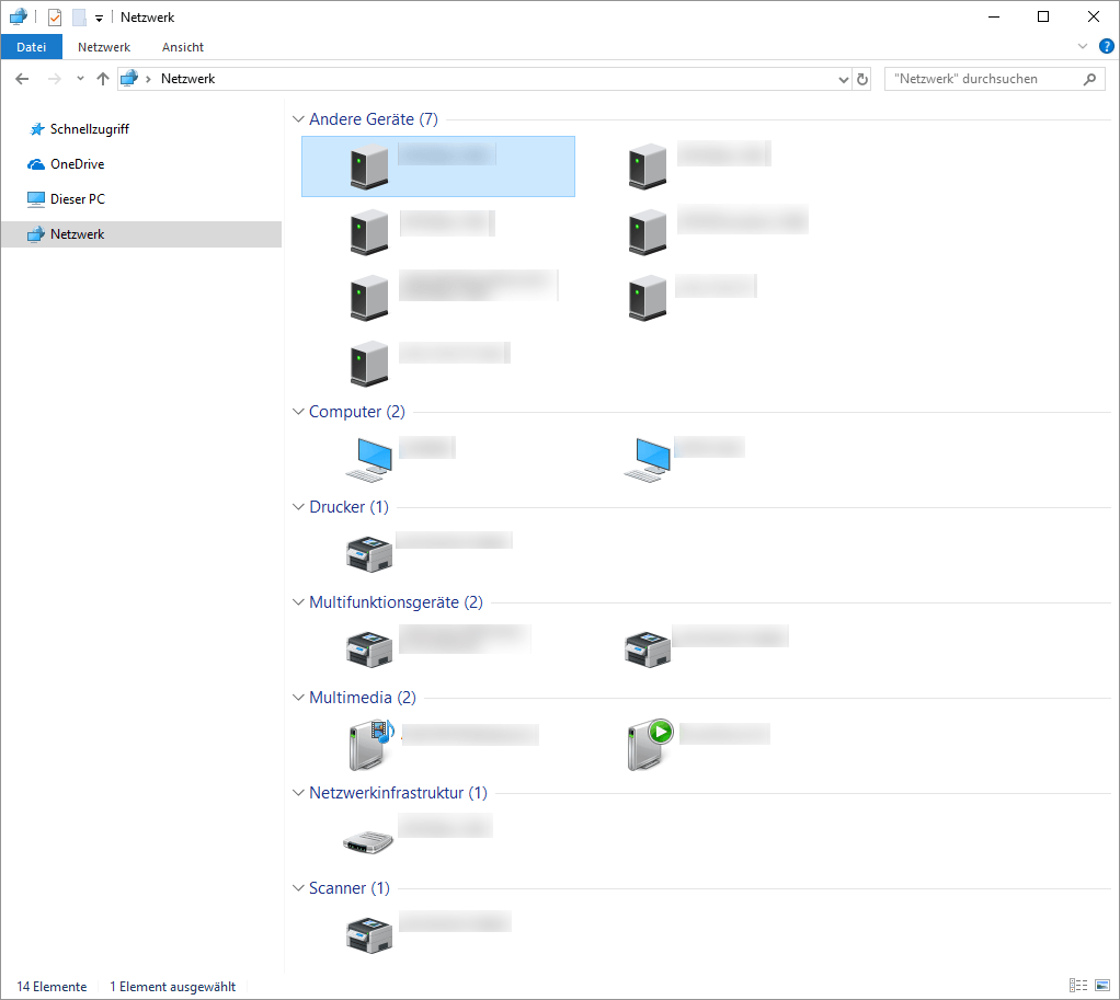 Windows 10 Version 1803 Datei Explorer erkennt keine Geräte oder ...