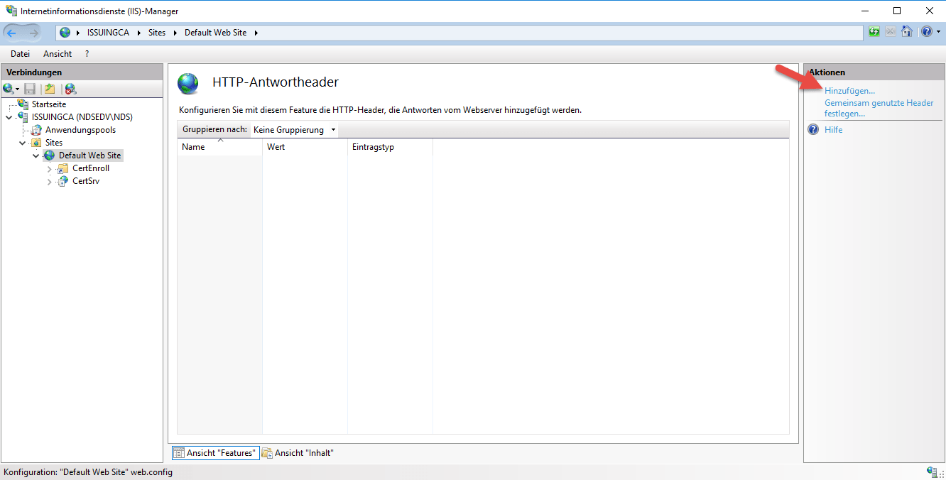 IIS - Konfigurieren von HTTP Strict Transport Security - Der Windows ...