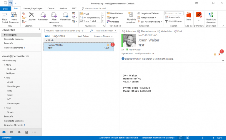 E-Mails mit Outlook verschlüsseln S/MIME - Der Windows Papst - IT Blog Walter