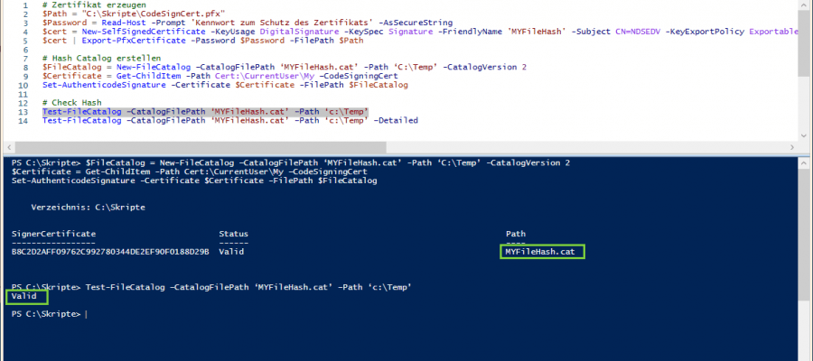 Powershell File Hash Catalog - Der Windows Papst - IT Blog Walter