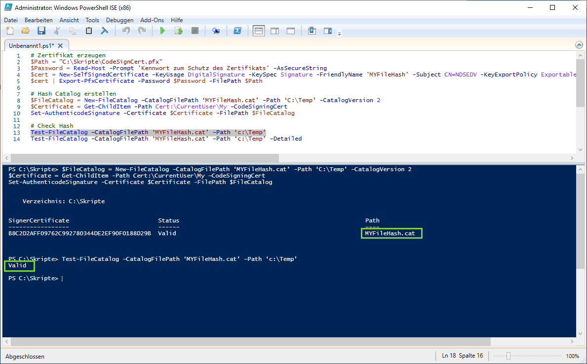 Powershell File Hash Catalog - Der Windows Papst - IT Blog Walter