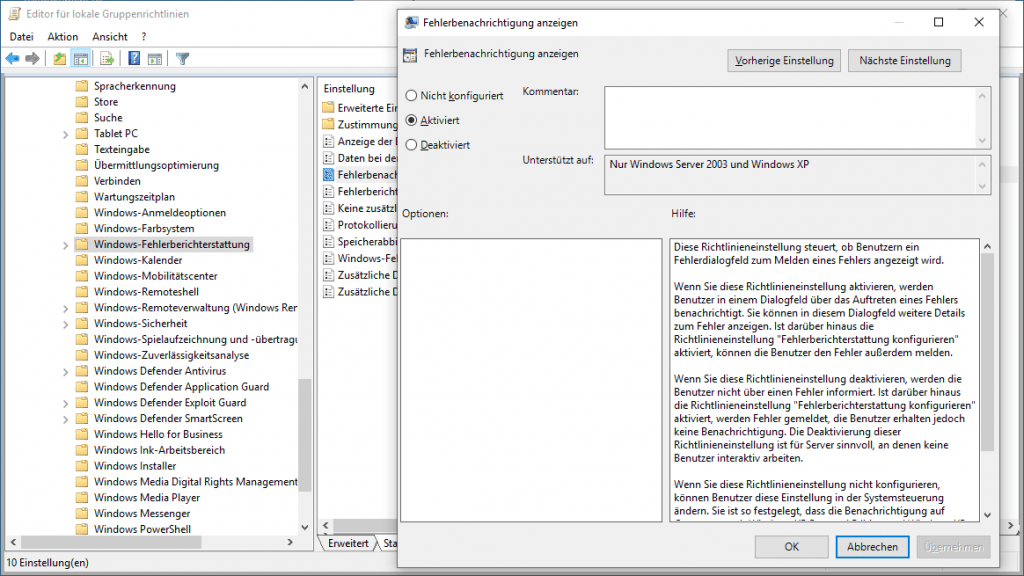 Application has stopped working - Der Windows Papst - IT Blog Walter