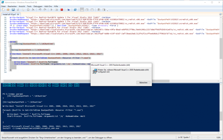 Download und Installation von Microsoft Visual C++ Redistributable ...