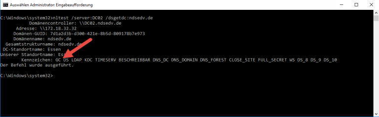 nltest dsgetdc - Der Windows Papst - IT Blog Walter