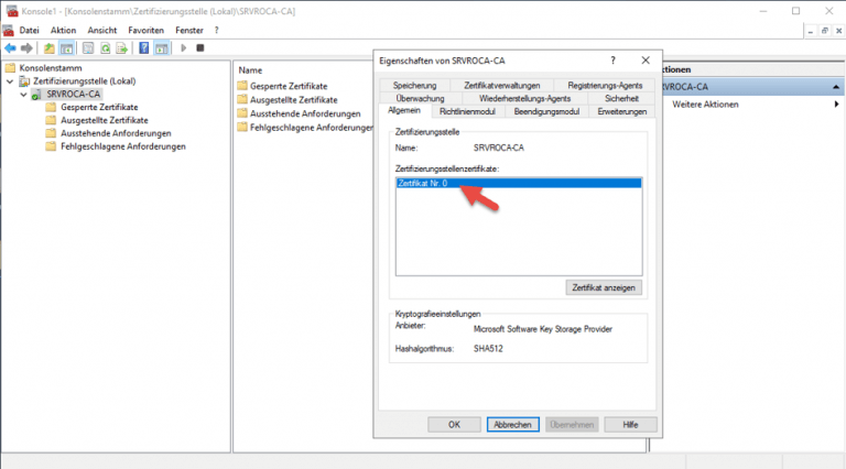 Root-CA und Sub-CA Zertifikat erneuern - Der Windows Papst - IT Blog Walter