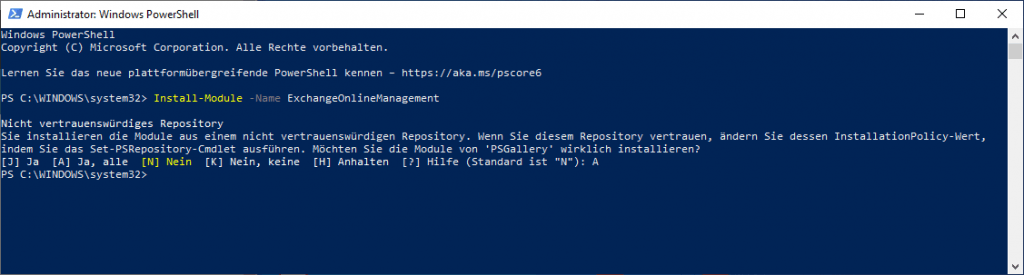 Exchange Online PowerShell v2 - Der Windows Papst - IT Blog Walter