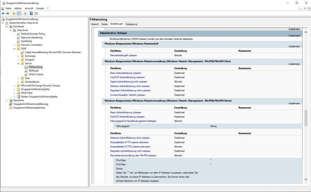 PSRemoting automatische Konfiguration mit Zertifikat - Der Windows ...