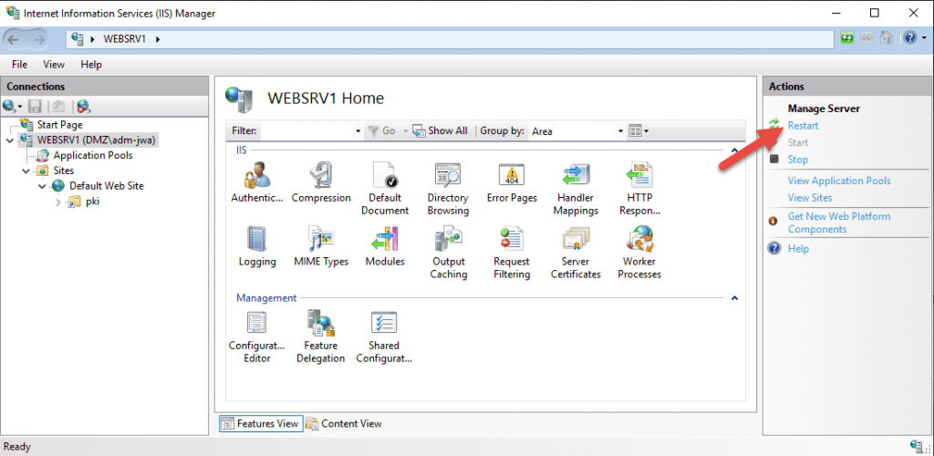Certificate Authority IIS - Der Windows Papst - IT Blog Walter