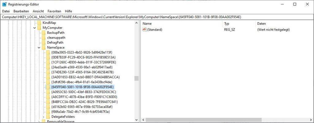 Windows Papierkorb Schnellzugriff - Der Windows Papst - IT Blog Walter