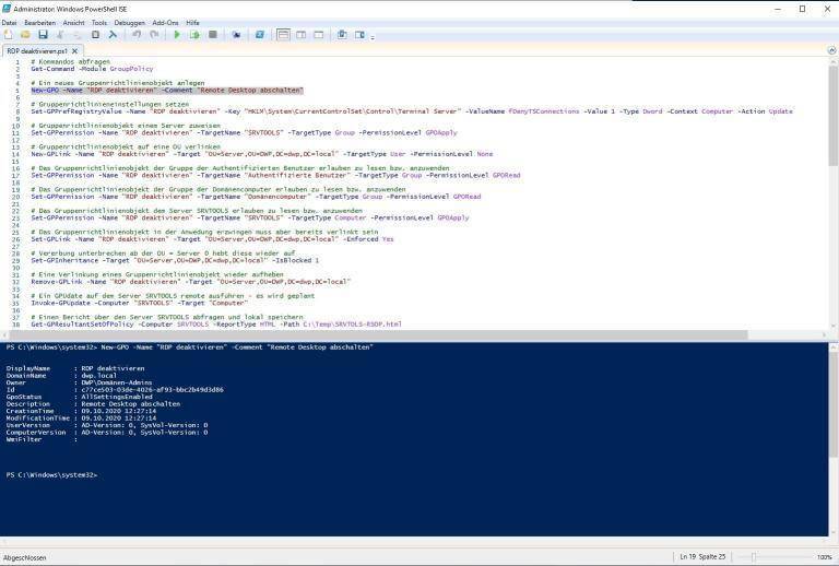 Gruppenrichtlinien mit der Powershell verwalten - Der Windows Papst ...