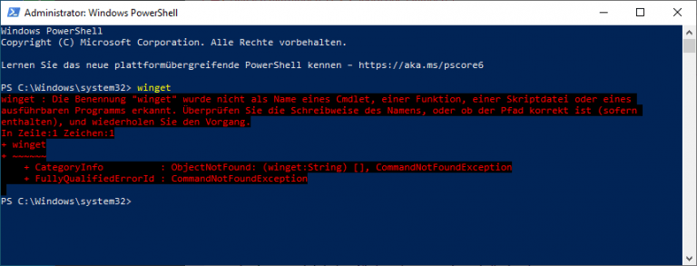 WinGet Package Manager installieren - Der Windows Papst - IT Blog Walter