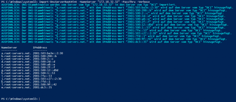 Root Name Servers - Der Windows Papst - IT Blog Walter