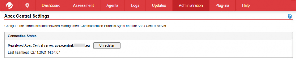 Unable to register to Apex Central - Der Windows Papst - IT Blog Walter