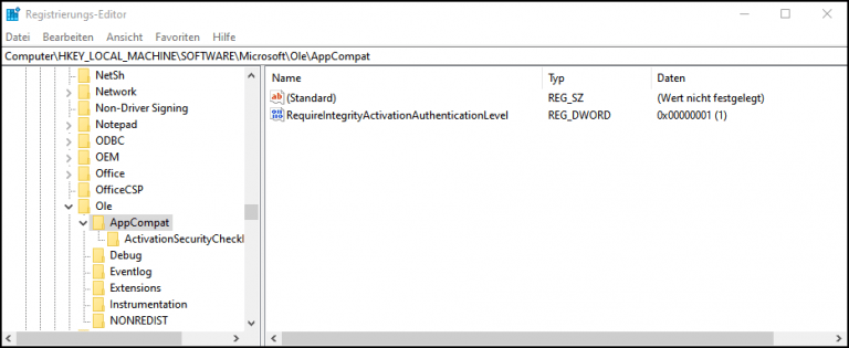 Windows DCOM-Server Authentifizierung - Der Windows Papst - IT Blog Walter