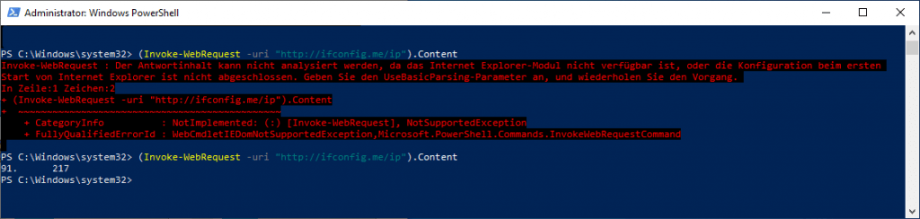 Powershell Internet Explorer-Modul nicht verfügbar - Der Windows Papst - IT Blog Walter