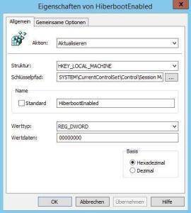 Disable HiberBoot FastBoot - Der Windows Papst - IT Blog Walter