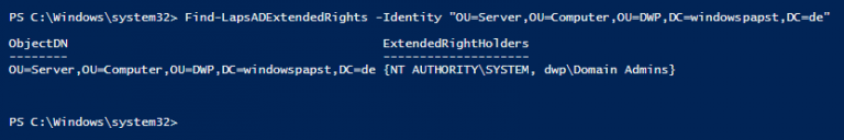 Windows LAPS Active Directory - Der Windows Papst - IT Blog Walter