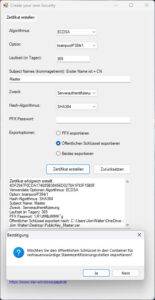 Self-Signed Zertifikat erstellen mit Powershell Tool - Der Windows ...