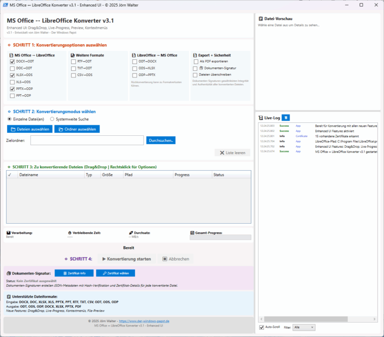 PowerShell Script Launcher - Der Windows Papst - IT Blog Walter