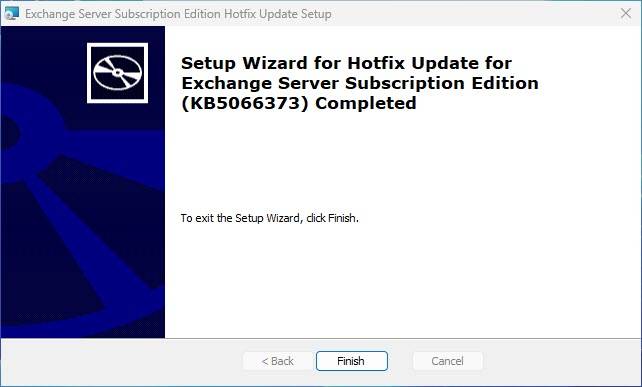 Exchange Server SE Hotfix-Update - Der Windows Papst - IT Blog Walter